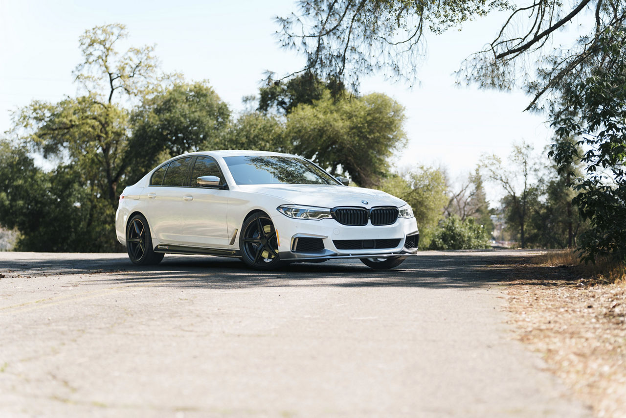 2020 BMW M550i - TSW ESPRIT - Black | TSW Alloy Wheels